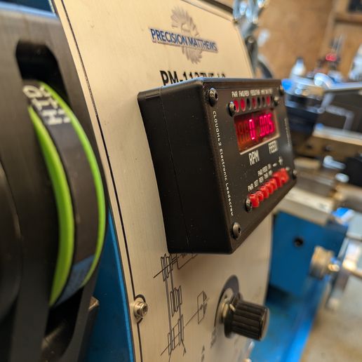 🎛️ Control Panel Mount for Clough42 ELS・Free 3D File for 3D printing・Cults