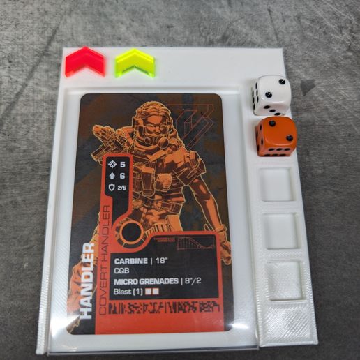 🎲 Blkout Tracker Card・Free STL File for 3D printing・Cults