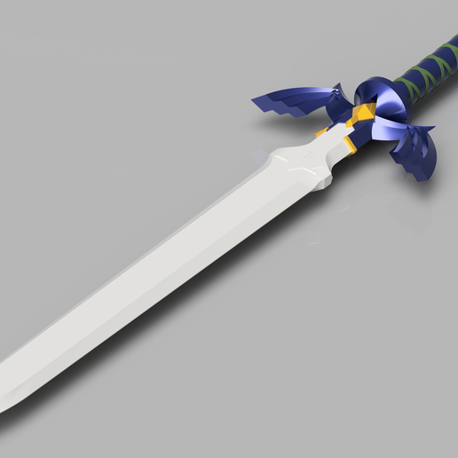 🗡️ The Legend Of Zelda: Master Sword・ STL File for 3D printing・Cults