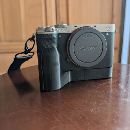 📷 Sony A7C Camera Grip・ STL File for 3D printing・Cults