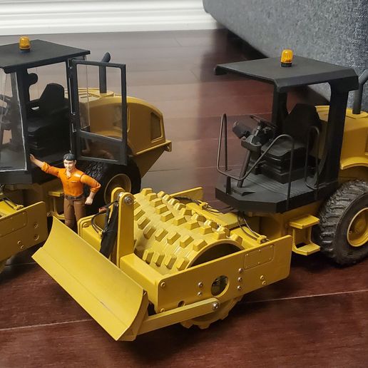 🚁 RC 1/14 CP44B & CS44B Compactors・ 3D File for 3D printing・Cults