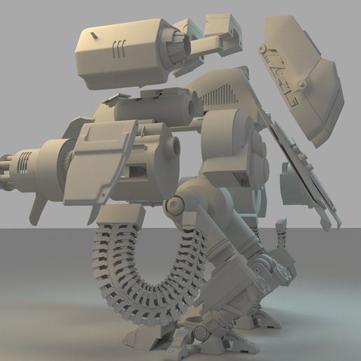 🤖 Viking - Terran Mech Unit・ OBJ File for ・Cults