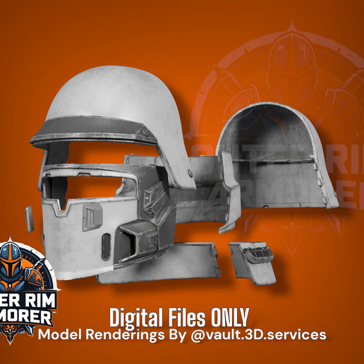 🪖 B-24 Enforcer Armor and Helmet from Helldivers 2 - Digital STL File ...