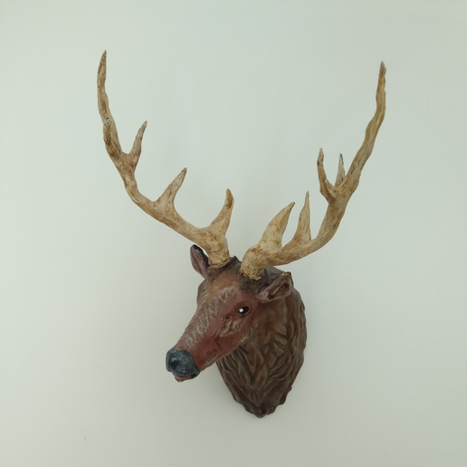 🏆 Stag Trophy・Free 3D File for ・Cults