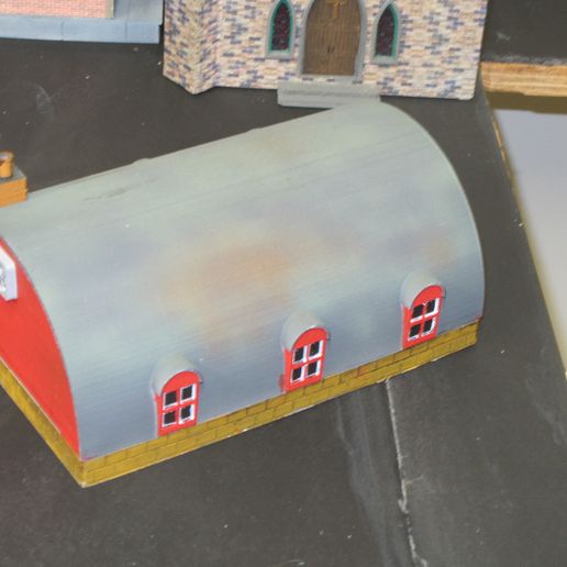 🛖 Quanset hut・Free 3D File for ・Cults