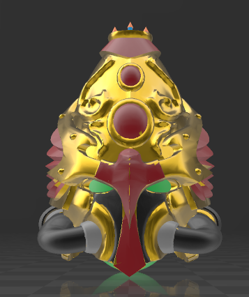 🪖 Large Custodes Helmet.・ 3MF File for 3D printing・Cults