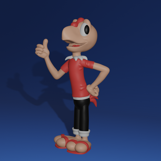 Archivo STL condorito fanart 👾 ・Objeto para impresora 3D para descargar ...