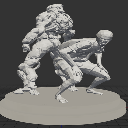 STL file Warframe - Saturn Six Bust (added separated models) 👤 ・3D ...