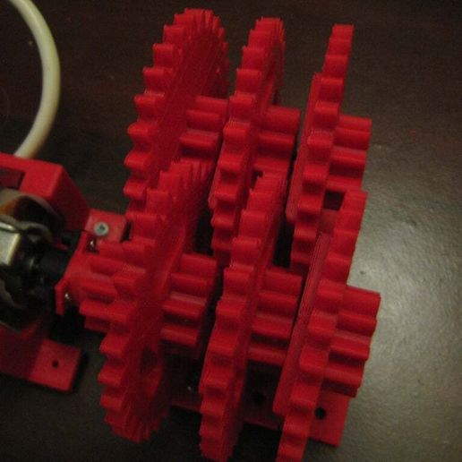 ⚙️ Modular Gear Reducers・Free STL File for ・Cults