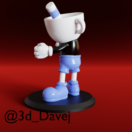 Free STL file Mugman 👾 ・3D printing model to download・Cults
