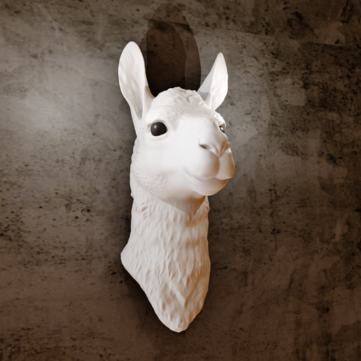 llamas head