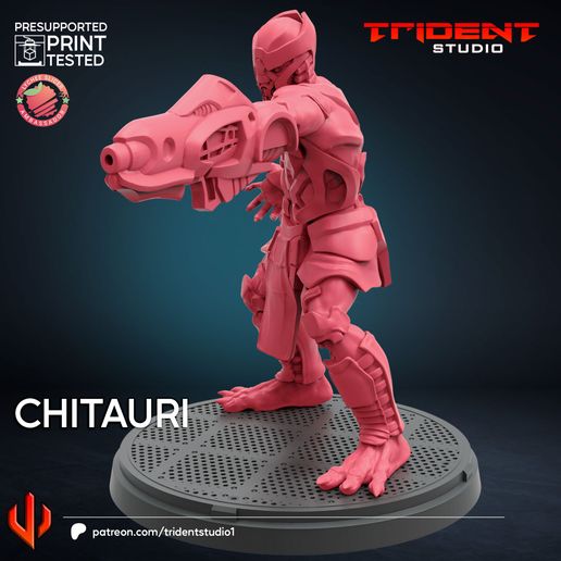 🎲 CHITAURI・ 3D File for 3D printing・Cults
