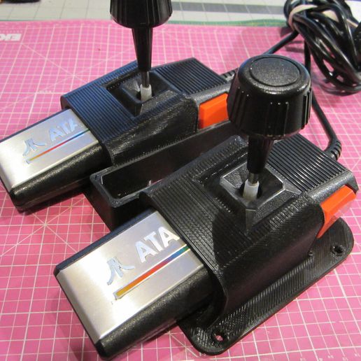 🖨️ Atari 7800 Controller Coupler/Connector・ STL File for 3D printing・Cults
