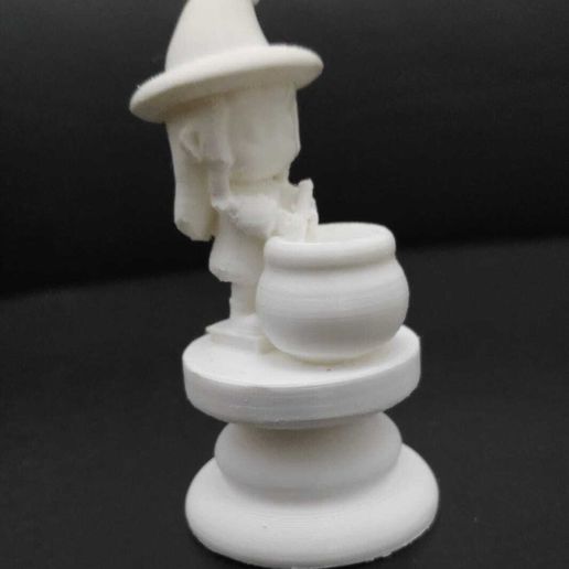 🎃 Halloween Chess - Witch・ 3D File for ・Cults