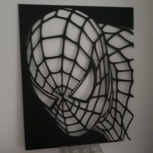🦸‍♂️ SPIDERMAN PAINTING・ DWG File for 3D printing and CNC machining ...