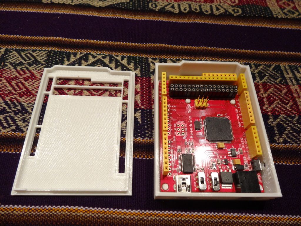 Download free STL file Seeeduino Mega Enclosure • Model to 3D print ・ Cults