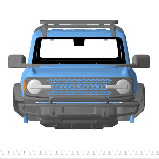 🚙 Ford Bronco 2021・ 3D File for 3D printing・Cults