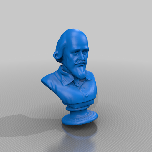 👤 Shakespeare Bust - Batman 1966 (From LiDAR Scan)・Free 3D File for ・Cults