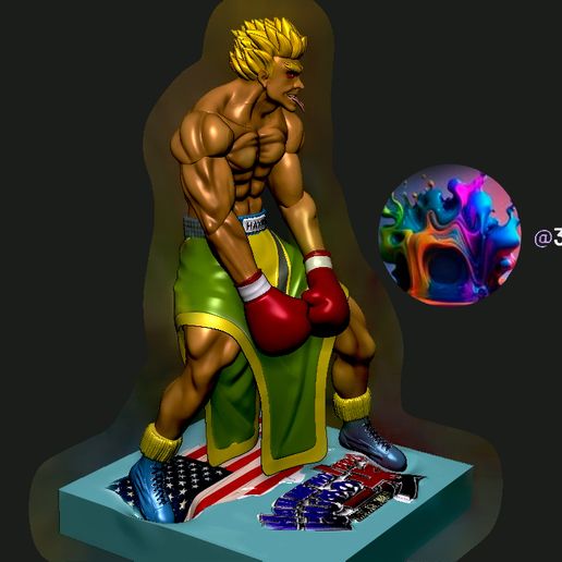 🦅 BRYAN HAWK - IPPO・ STL File for 3D printing・Cults