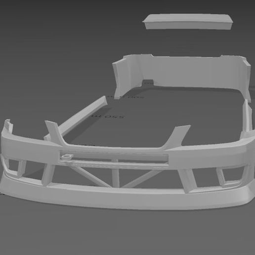 STL file Toyota Altezza RS200 1/24 BN Sport Body Kit 🚗 ・3D printing ...