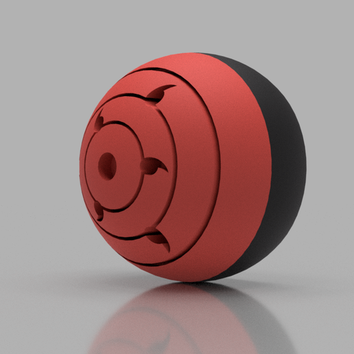 STL file Naruto Uchiha HERB GRINDER 🌿 ・Model to download and 3D print・Cults