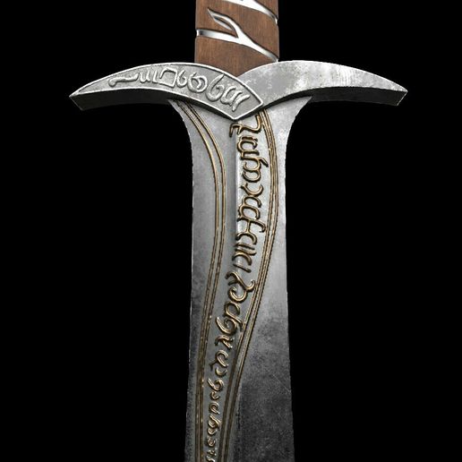🗡️ Frodo Bilbo Sword Sting lord of the rings 3D DIGITAL DOWNLOAD・ 3D File for ・Cults