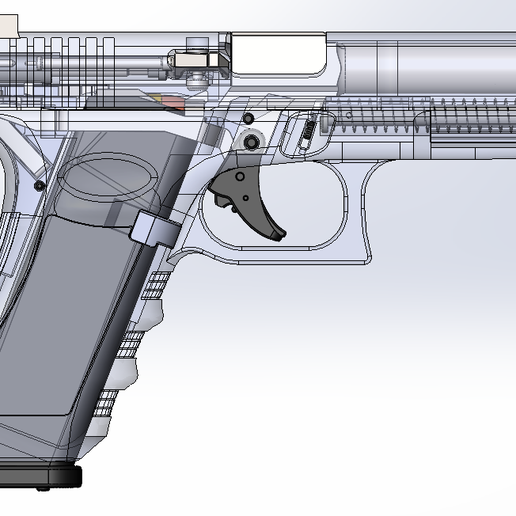 🔫 Modèle d'apprentissage par étapes du Glock 17 (98% Récréation de la ...