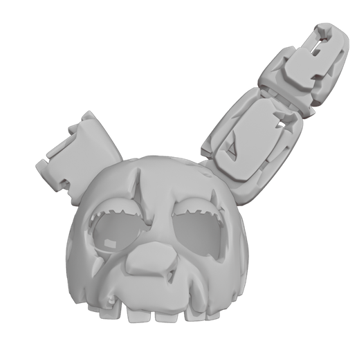Fichier 3D FNAF / FIVE NIGHTS AT FREDDY'S Springtrap 1 MASK MASQUE ...