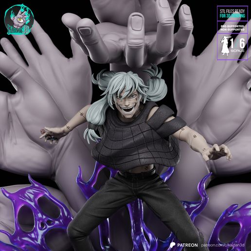 🎨 Yuji & Todo vs Mahito JUJUTSU KAISEN - STL ready for 3D Printing・ 3D ...