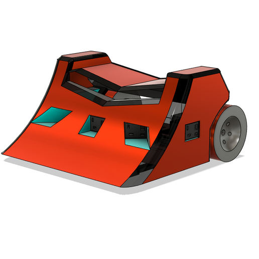 Stl File Mini Sumo Robot Pro Only For Winners 🤖 ・3d Printer Design To