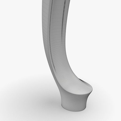STL file Classic Furniture Leg Cabriole for tables and chairs 🦵 (OBJ ...