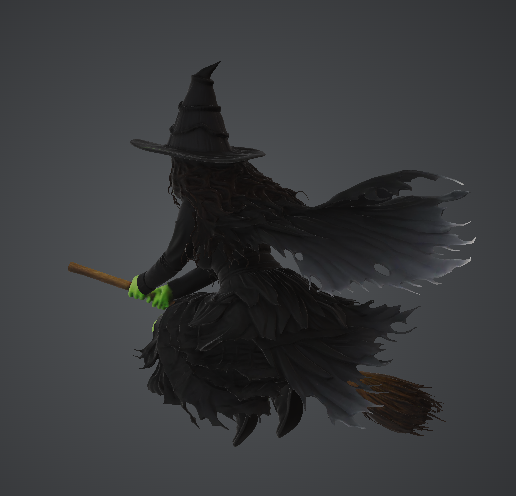 👾 Elphaba Wicked・ STL File for 3D printing・Cults