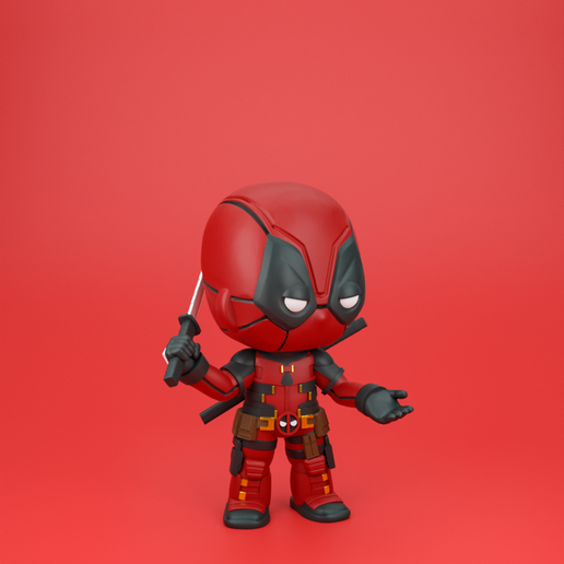 Free 3D file CHIBIT 081 : DEADPOOL (DEADPOOL & WOLVERINE) 🦸 ・3D ...