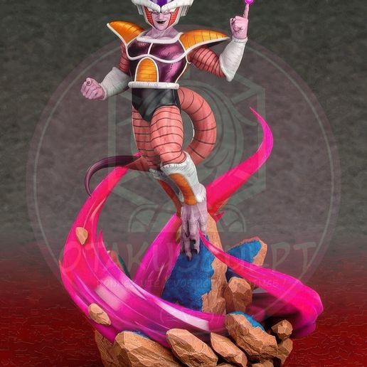 3D file OTAKUSCULPT - Dragon Ball - Freezer 🐉 ・3D printing design to ...