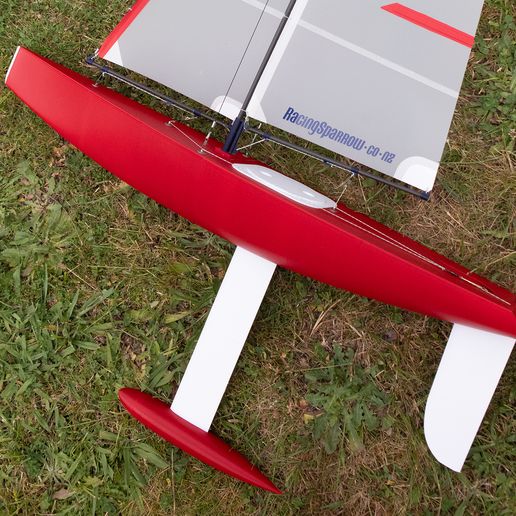⛵ Racing Sparrow RS760 – 3D Printable RC Sailboat (760 mm) - Complete ...