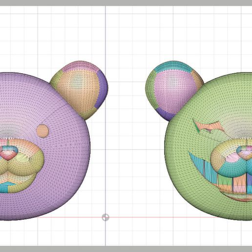 💇 Junko Enoshima, Danganrompa, hair bears・ STL File for 3D printing・Cults