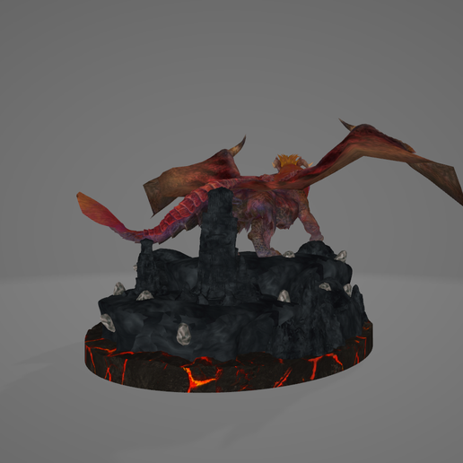 STL file MONSTER HUNTER TEOSTRA FIGURE 👹 (OBJ)・3D printable model to ...