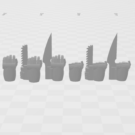 🎲 6 Power_Fist・Free STL File for 3D printing・Cults