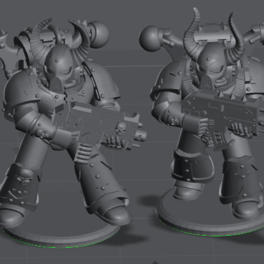 🦸 15mm Retro Renegades・Free STL File for ・Cults