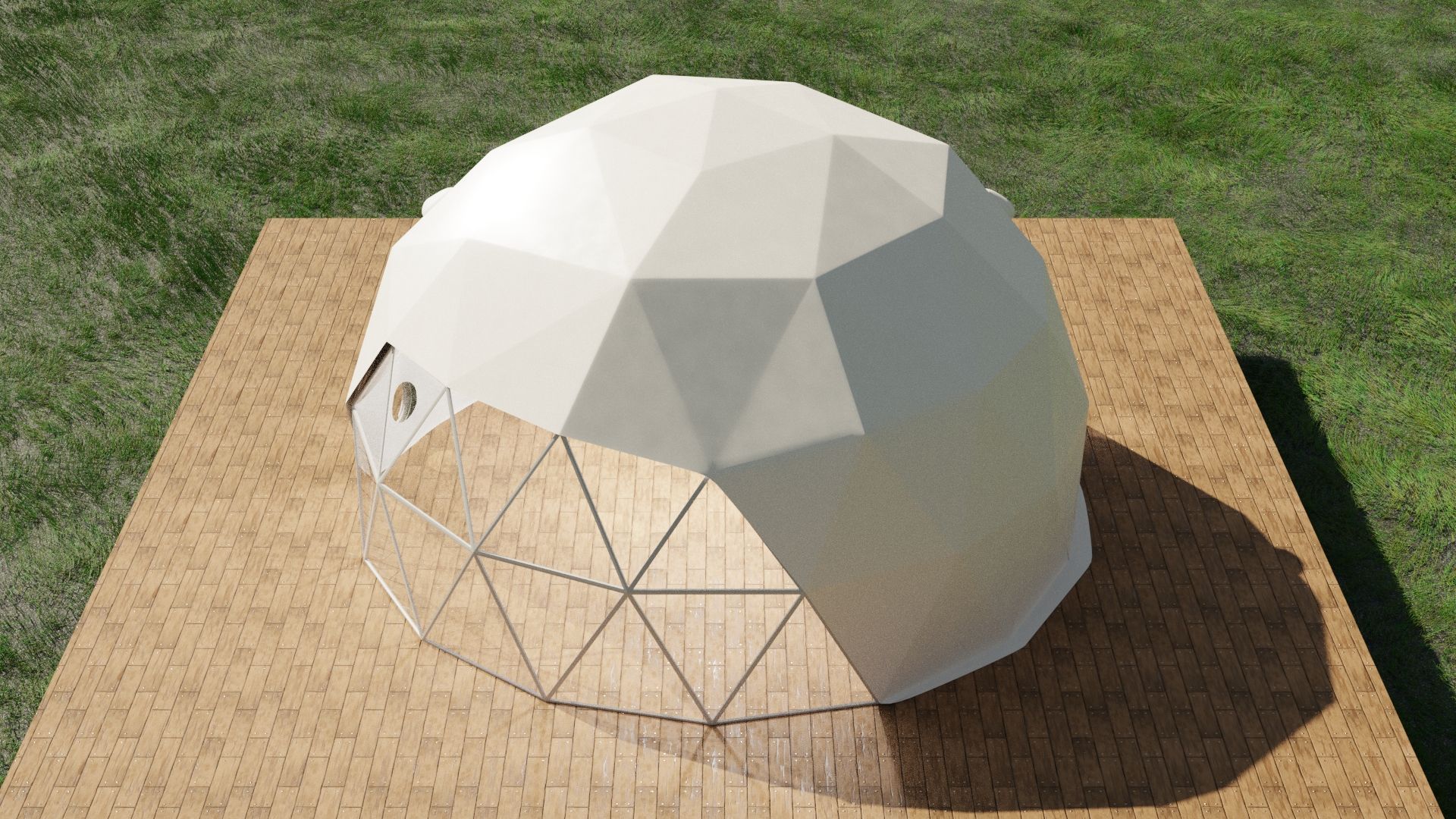 STL file Geodesic dome・3D print design to download・Cults