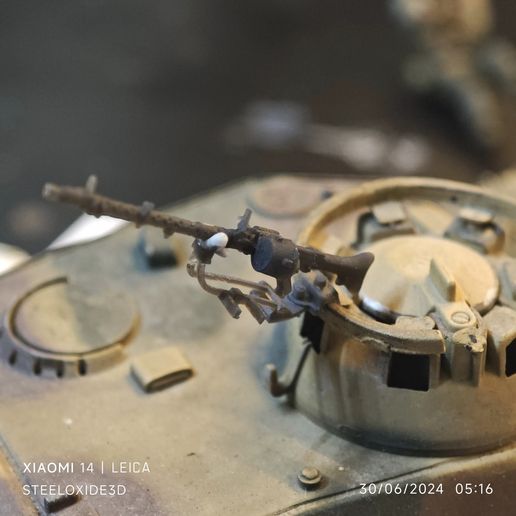 🇩🇪 MG34 AA mount for tanks・ 3D File for 3D printing・Cults
