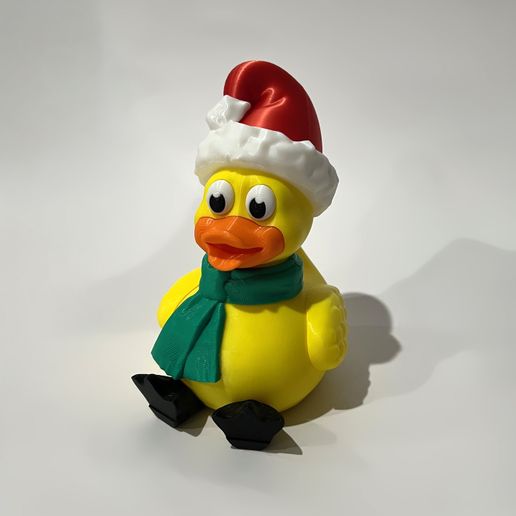 🎄 Christmas Rubber Duck STL – Santa Hat, Scarf & Boots | Build-a-Duck ...