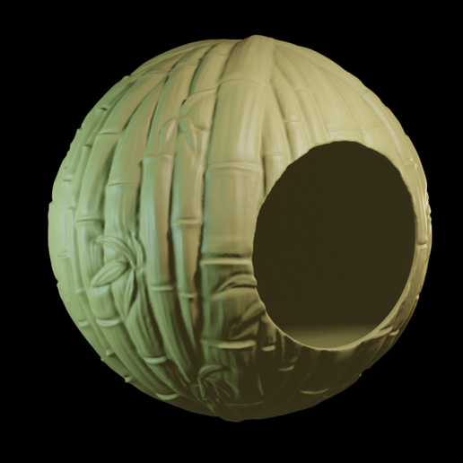 🌿 Bamboo Hanging Hide!・ 3D File for 3D printing・Cults