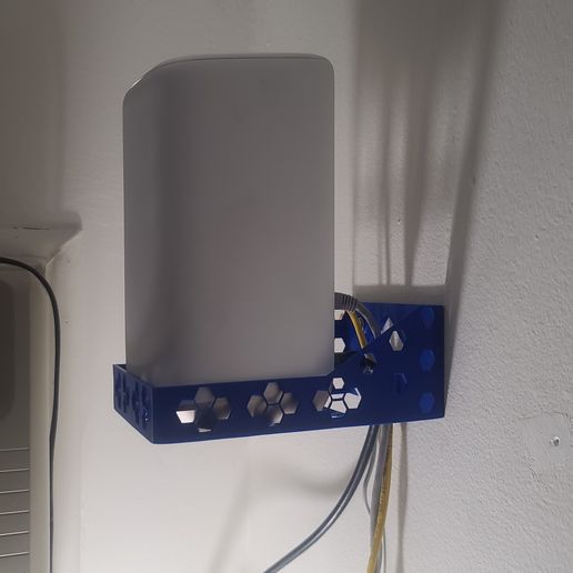 🏠 Hexagon Xfinity Xfi Modem Wall Mount・ STL File for ・Cults