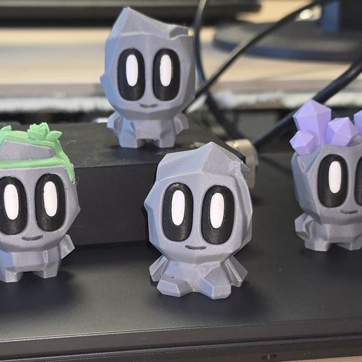 🪨 Blob Rocks - Mini Rock Blind Box Collectible Art Toy・3D Print with ...