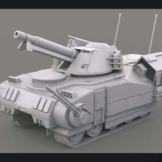 🪖 Galleon Tank 100 & 200 variants (reworked) (6mm)・Free STL File for ・Cults