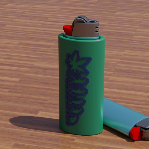 3D file Evolution of Weed Bic Lighter Case 🆒 ・3D print design to ...