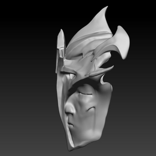 STL file Viktor Arcane and Game Mask 👾 ・3D printable model to download ...