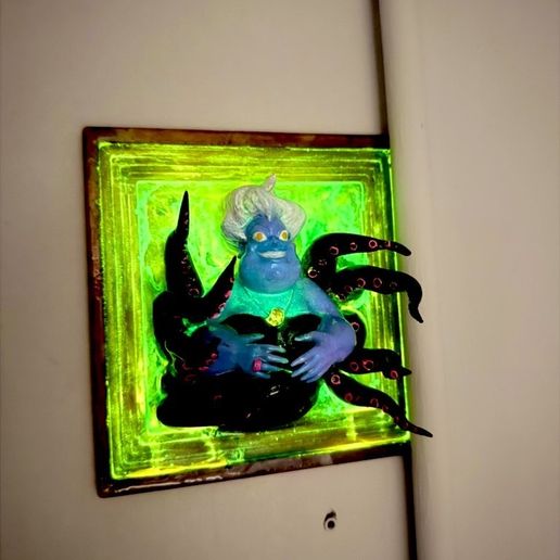 OBJ file picture of Ursula , the little mermaid , disney ariel 🖼️ ・3D ...
