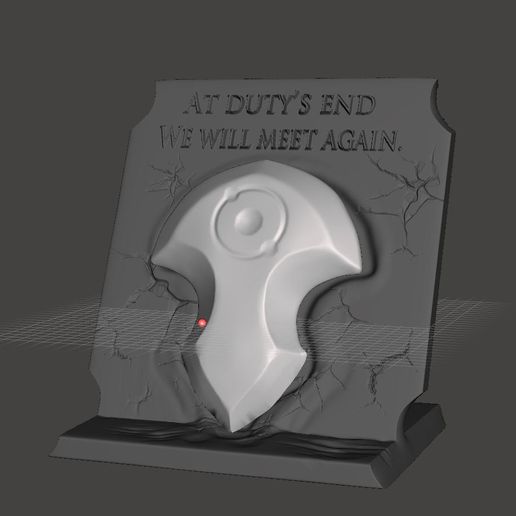 OBJ file Final Fantasy XIV Azem Crystal + Holder 🔮 ・3D printer model to ...